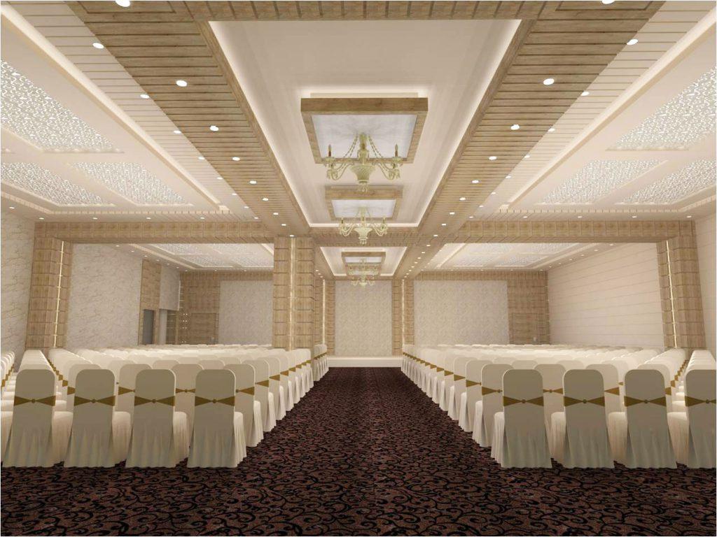 Interior Design for Banquet Hall - Green Hat Studio